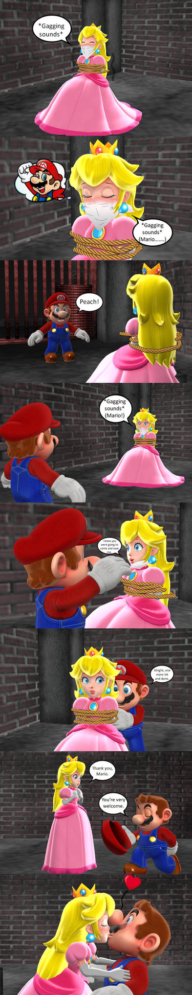 Mario Saved Peach Mmd Poster By Johnv2004 On Deviantart