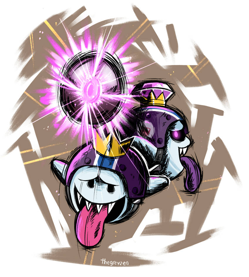 King Boo Charged! by thegreyzen on DeviantArt King Boo Charged! by thegreyzen on DeviantArt