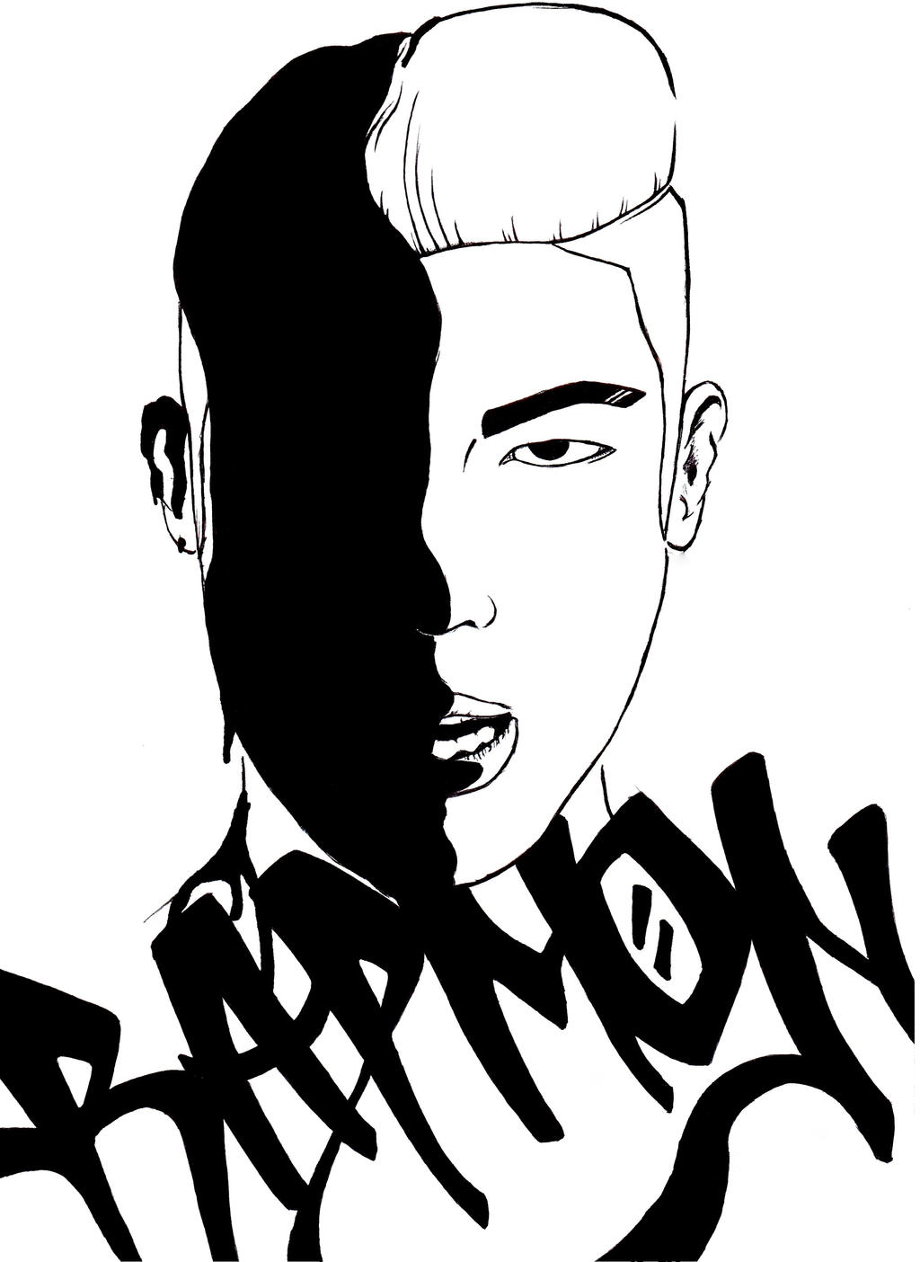 Bts Rap Monster By Schwoerlock On Deviantart