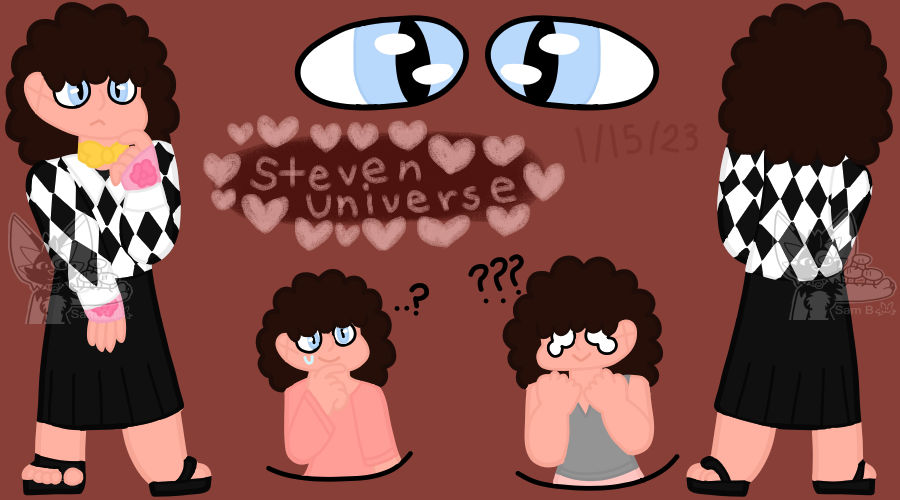 Steven Universe Ref Sheet By Samthepokemonexpert On Deviantart