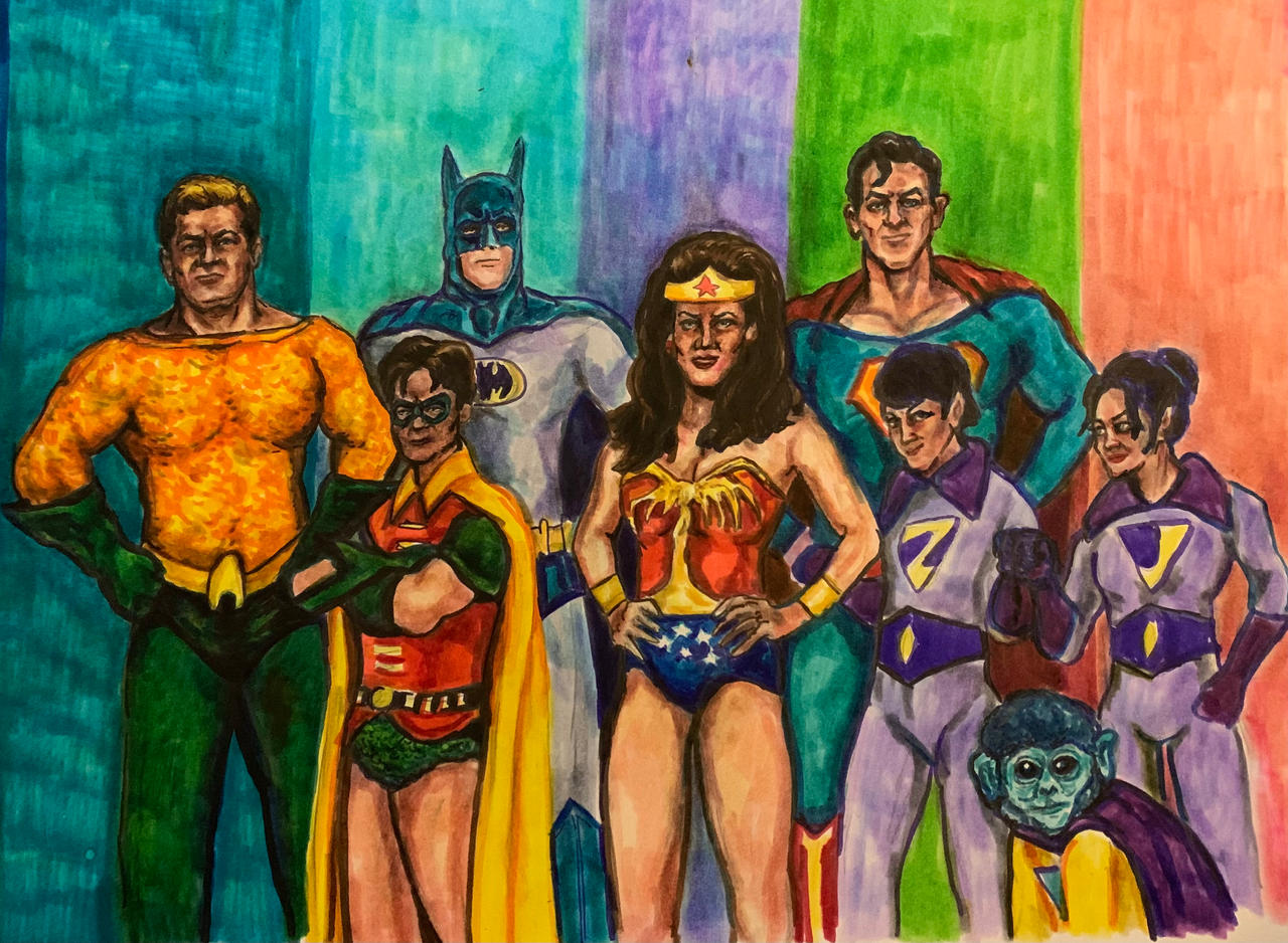 The Super Friends By Dboczkowski On Deviantart
