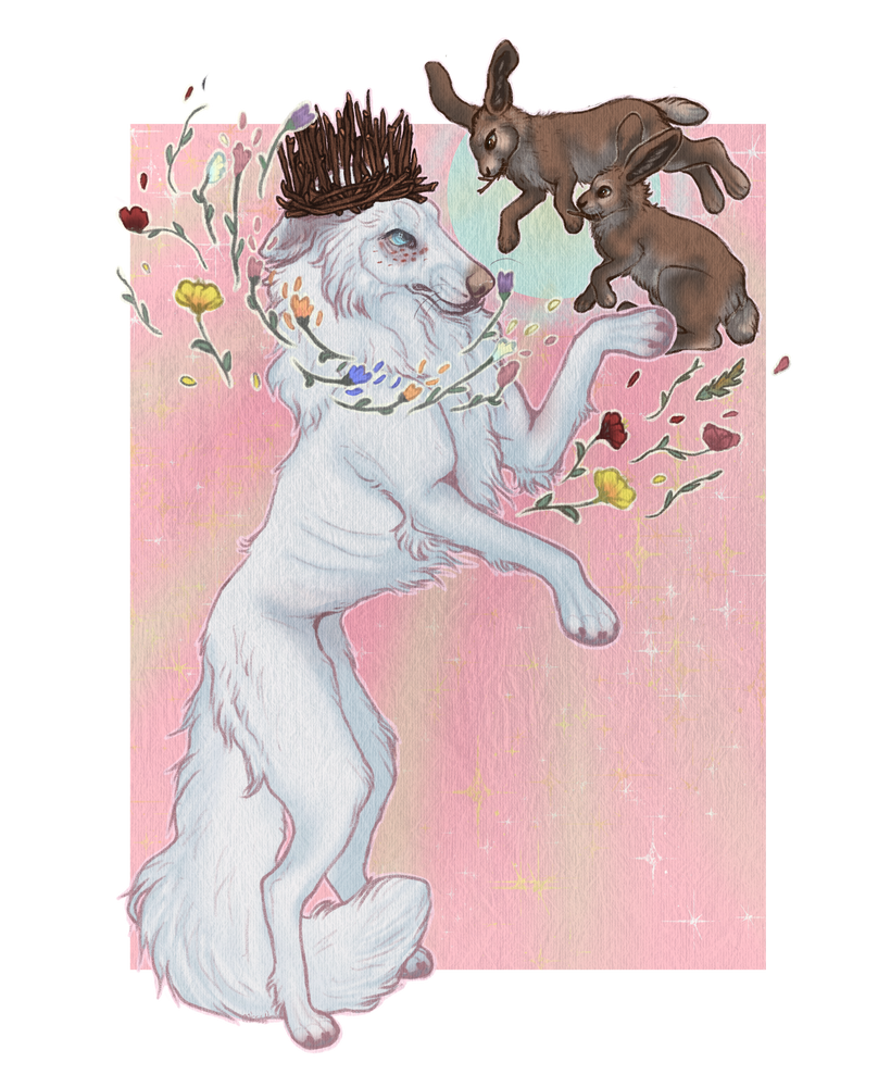 King Of The Hares By Honey Wisp On Deviantart