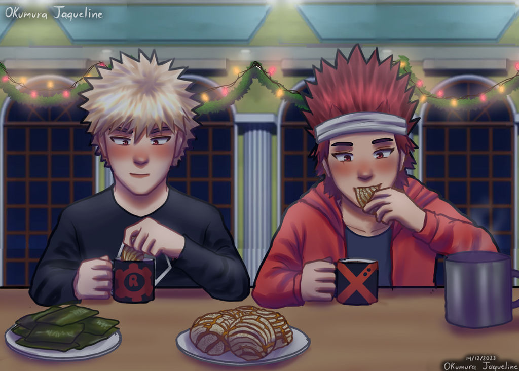 Kiribaku Chiritmas Eve By Okumurajaqueline On Deviantart