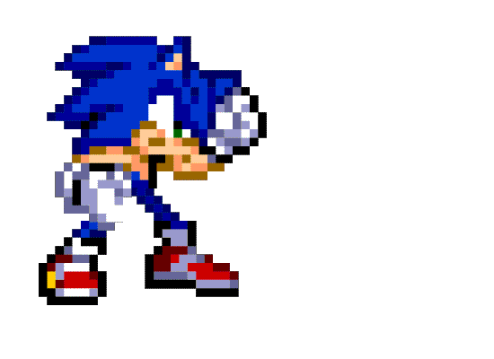 Sonic Stance 1 Old By Mylesdegreat On Deviantart