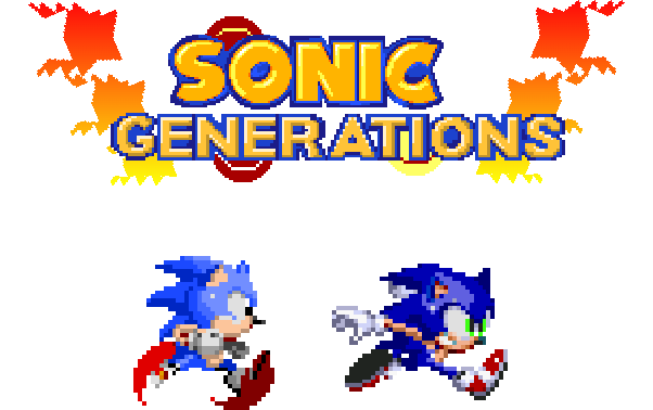 Sonic Generations Sprite Art By Mylesdegreat On Deviantart