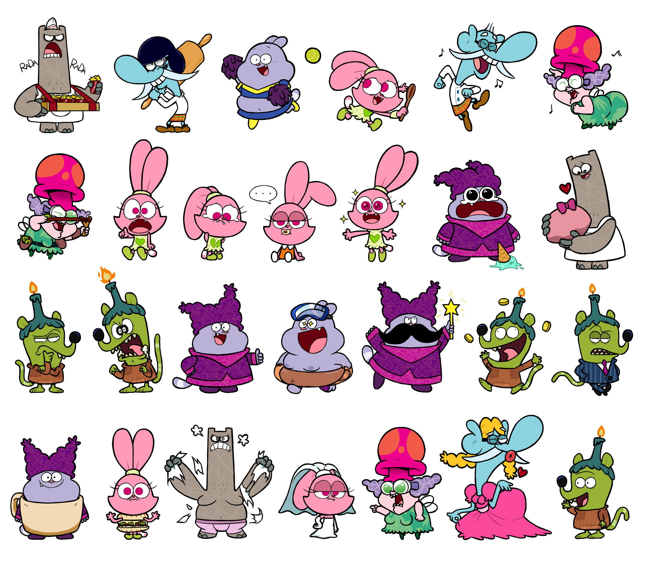 Chowder Sticker By Flowersimh On Deviantart