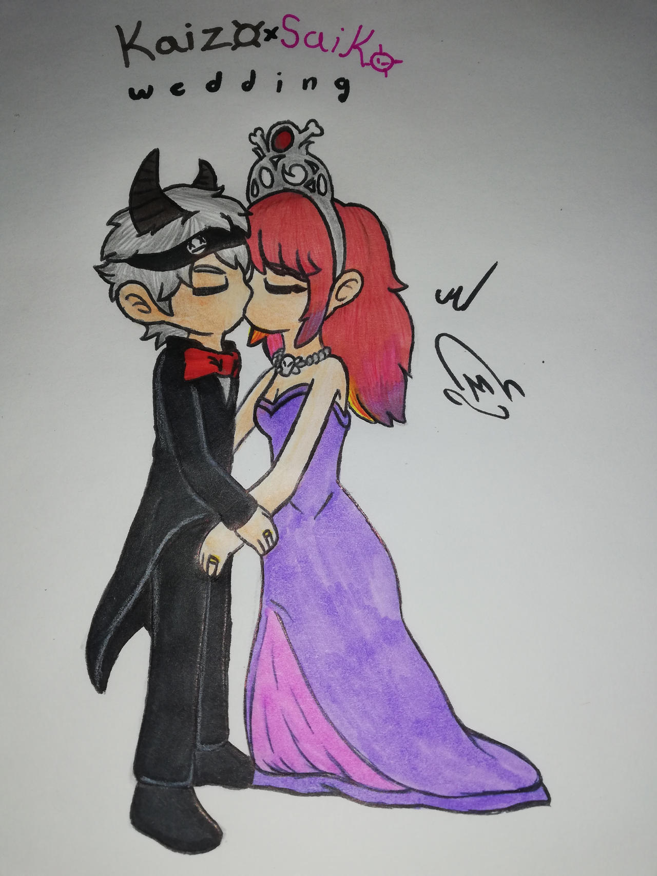 Request Kaizo X Saiko Wedding By Woodyxd2 On Deviantart