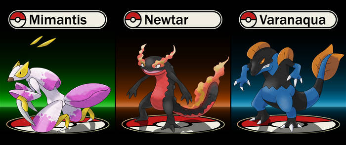 Fakemon Starters Contest Entries on Fakemon-adoptables - DeviantArt Fakemon Starters Contest Entries on Fakemon-adoptables - DeviantArt