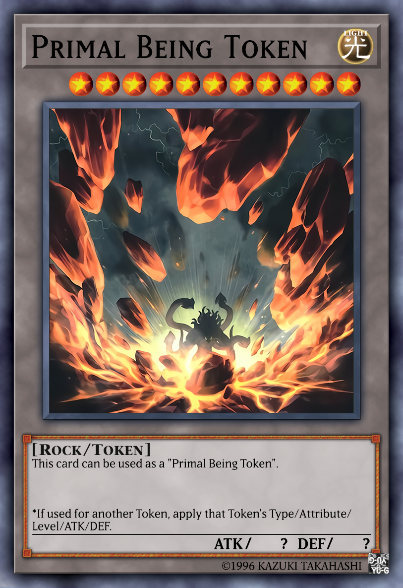 Primal Being Token by nhociory on DeviantArt Primal Being Token by nhociory on DeviantArt