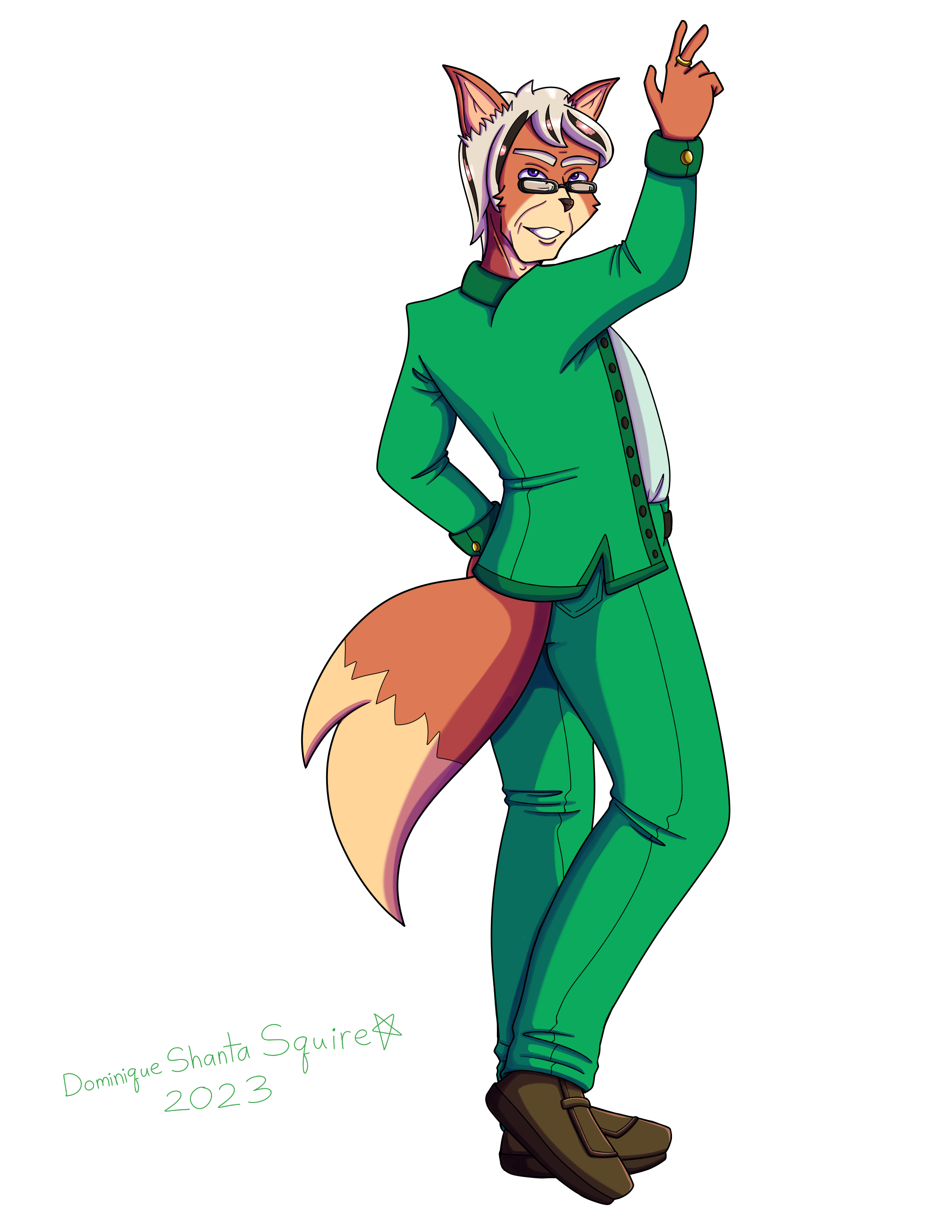The Silver Fox Male By Ladywitchscar On Deviantart