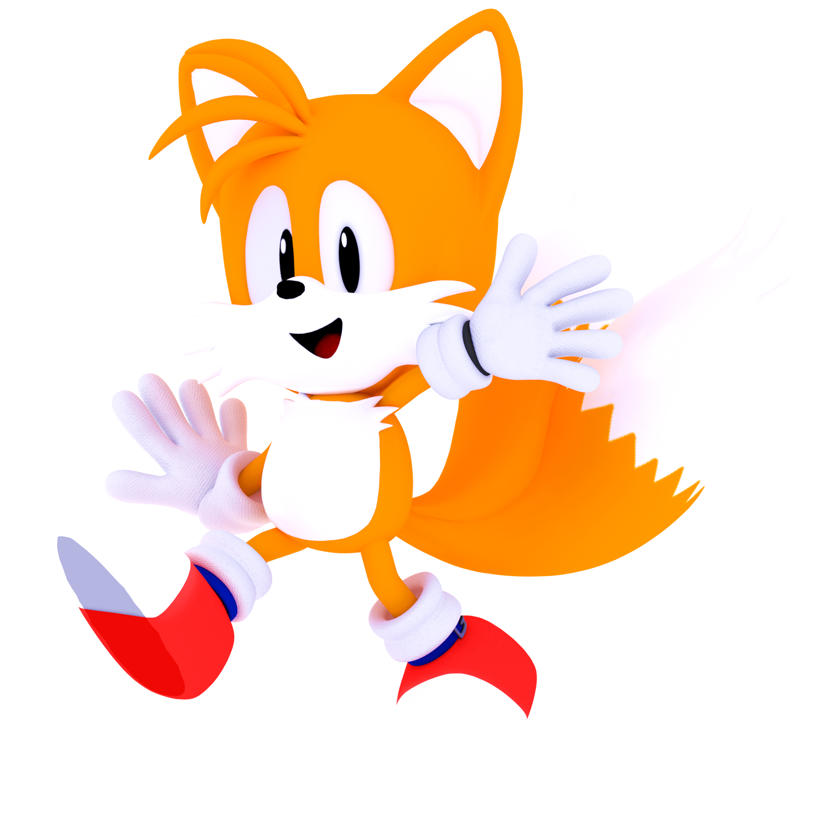 Classic Tails Mania Pose Render By Matiprower On Deviantart