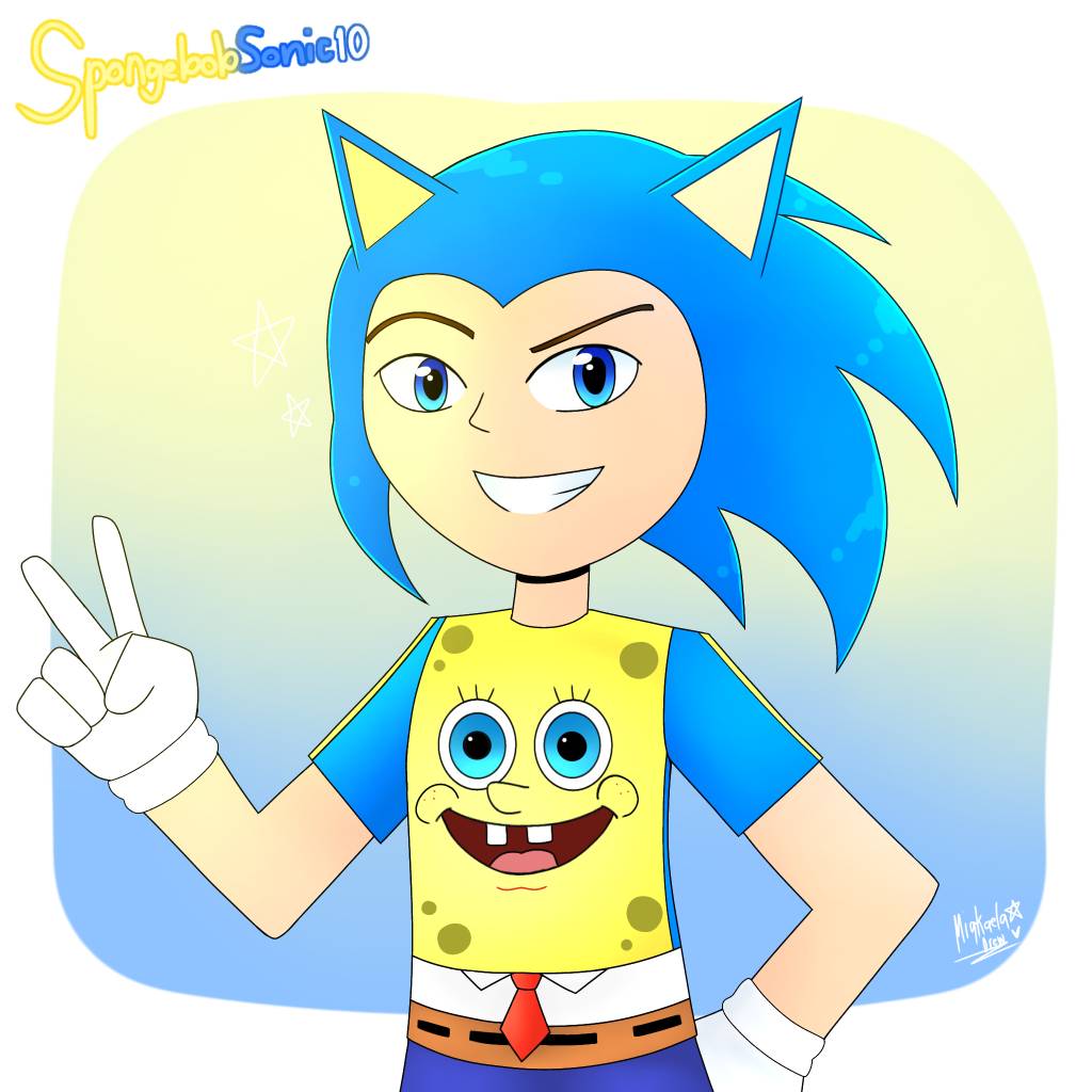 Spongebobsonic10 By Miqkaela08 On Deviantart