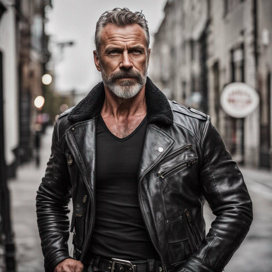 Ruggedly Leather Daddy By Inquisitor36 On Deviantart