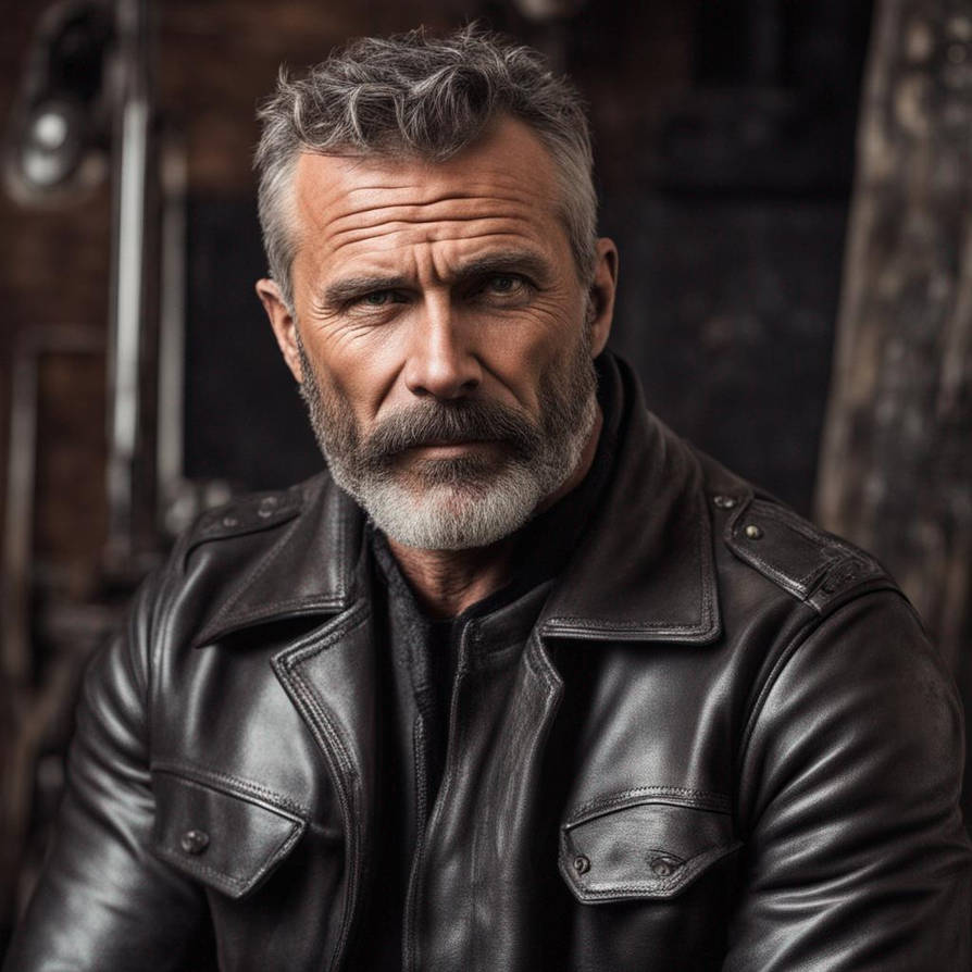 Ruggedly Leather Daddy 2 By Inquisitor36 On Deviantart