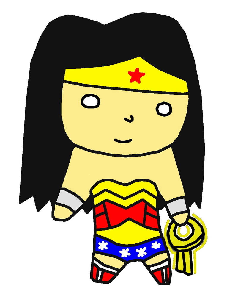 Wonder Woman Chibi By Jupiter1996 On Deviantart