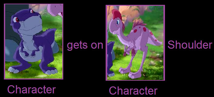 What if Chomper gets on Ruby's shoulder by CozyGlow-Sweetie-TF on ... What if Chomper gets on Ruby's shoulder by CozyGlow-Sweetie-TF on ...