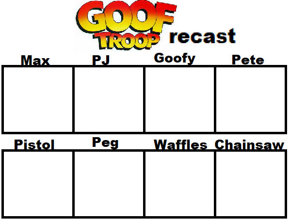 Goof Troop recast meme blank by CozyGlow-Sweetie-TF on DeviantArt Goof Troop recast meme blank by CozyGlow-Sweetie-TF on DeviantArt