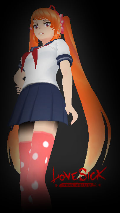 Osana Najimi Lovesick Yandere Simulator By Thegreengameer On Deviantart