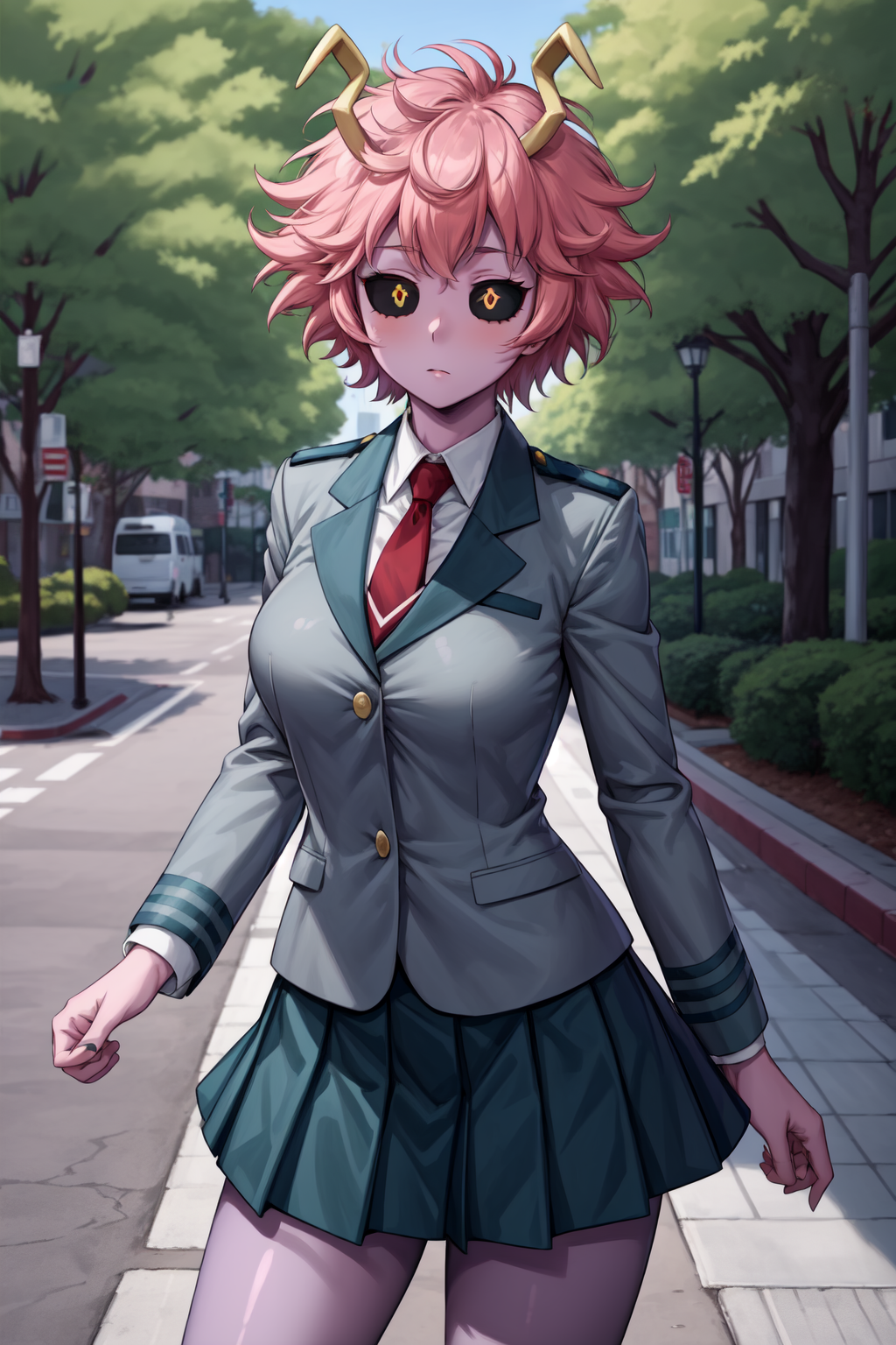 Ai Generated Mina Ashido By Turamarth14 On Deviantart