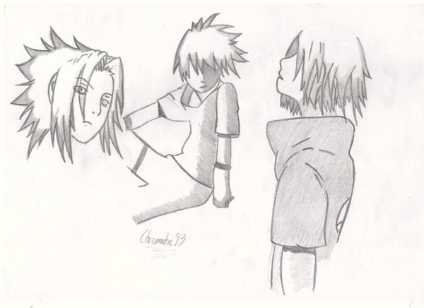 Sasuke through the ages by Chromatic93 on DeviantArt