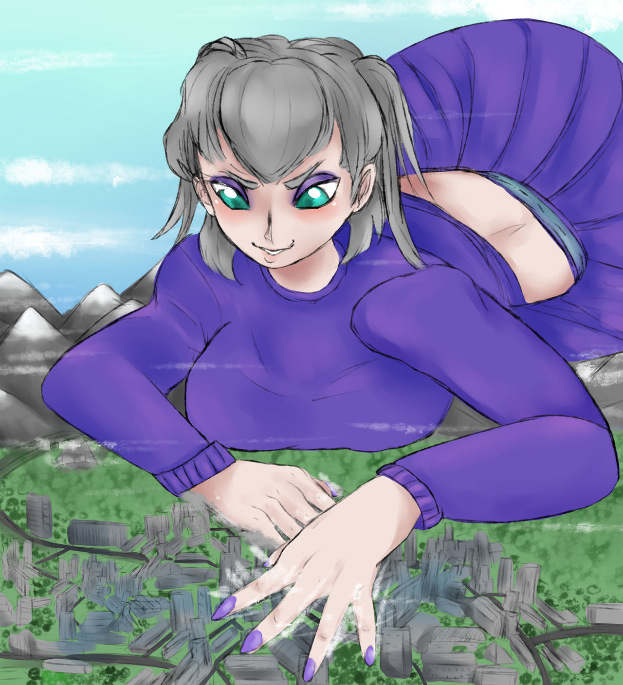 Giantess Elizabeth Smash By Velvet Lily On Deviantart
