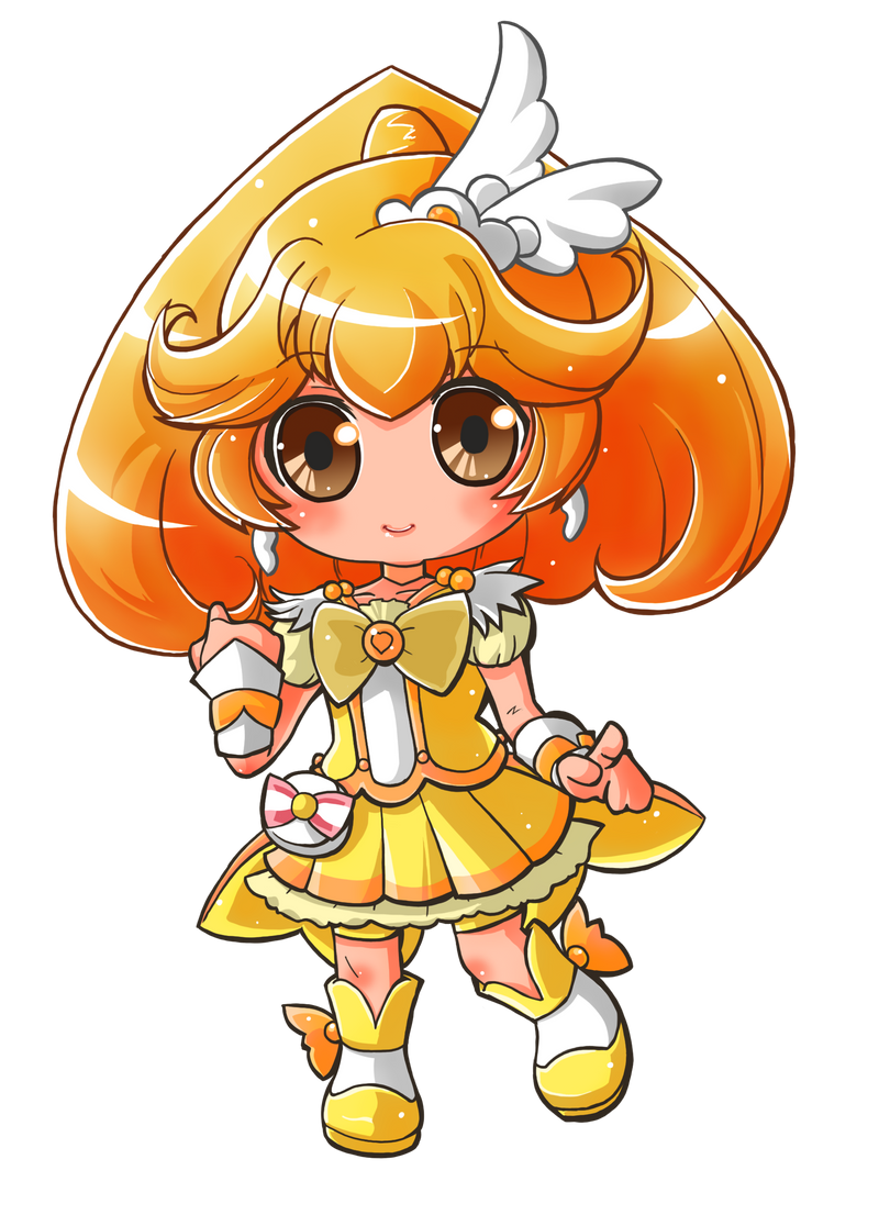 Smile Precure Cure Peace Kise Yayoi By Hadibou On Deviantart
