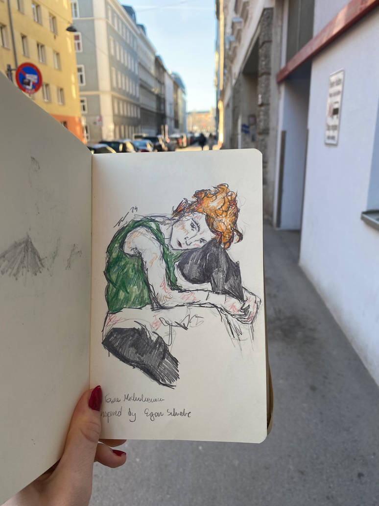Inspired by Egon Schiele by quicksilver0926 on DeviantArt Inspired by Egon Schiele by quicksilver0926 on DeviantArt
