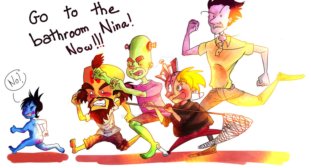 Bathroom Time By Loukho On Deviantart