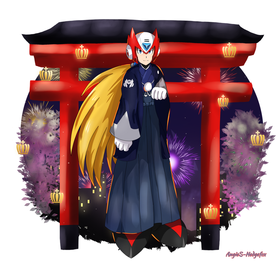 New Year Zero Mega Man X Dive Style By Angies Hedgefox On Deviantart
