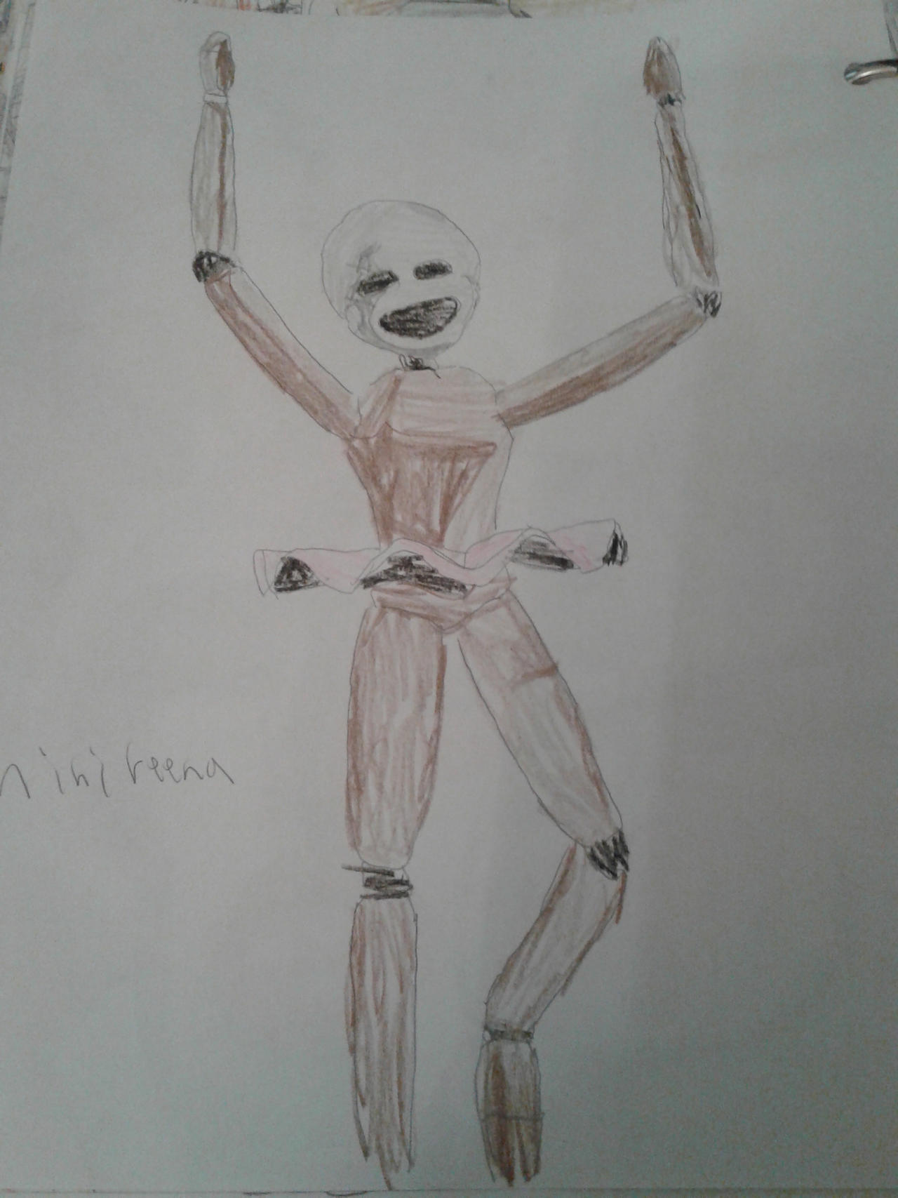Fnaf Sl Minireena By Gasterchromar On Deviantart