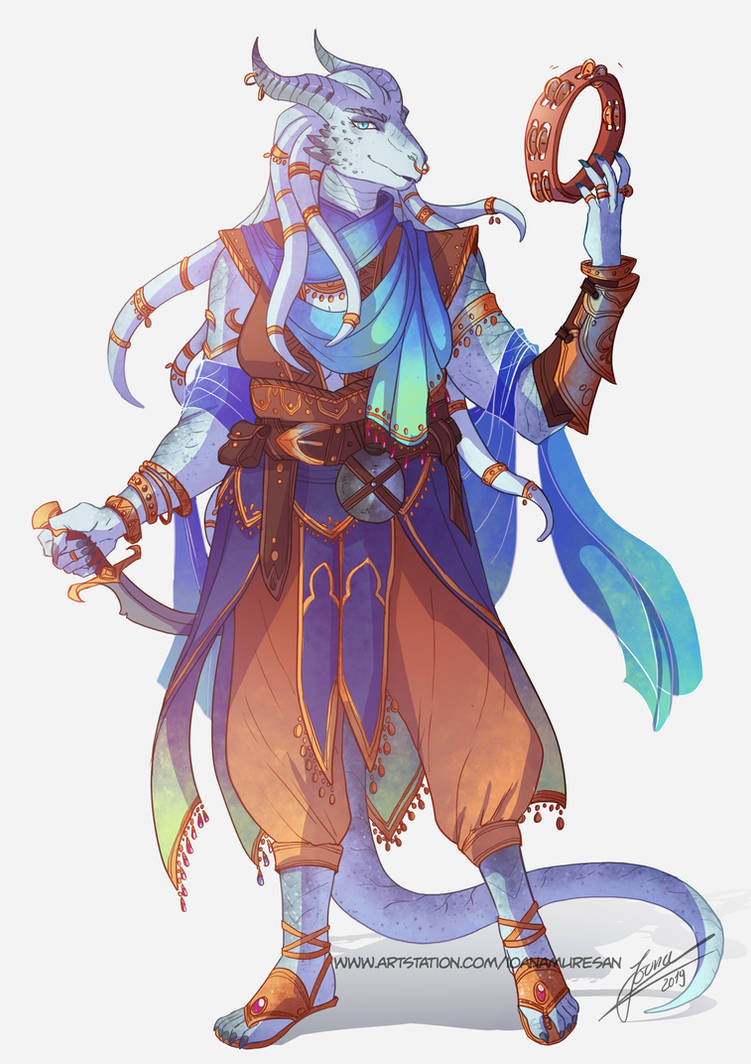 Dragonborn Bard By Ioana Muresan On Deviantart