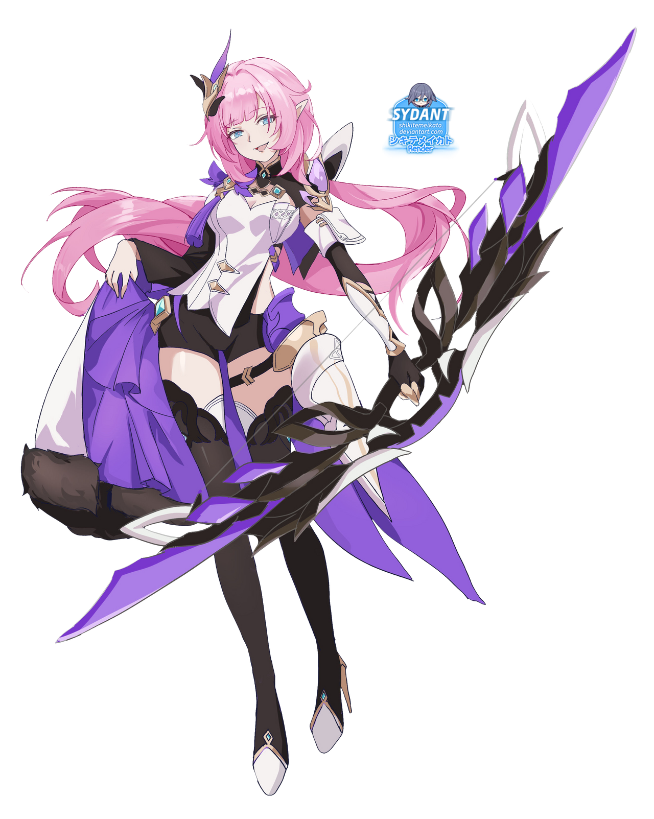 Render Elysia Valkyrie By Shikitemeikato On Deviantart