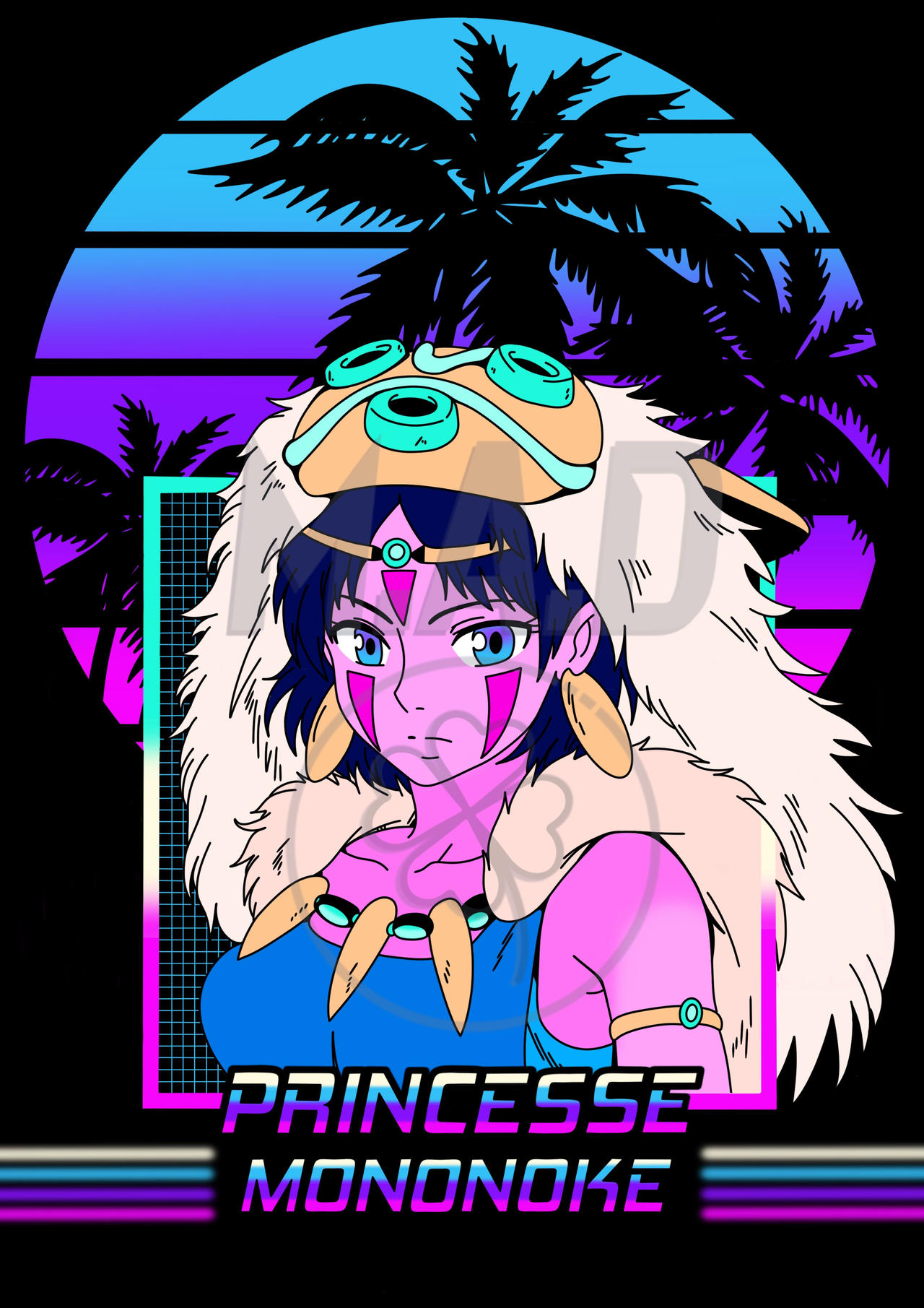 Princess Mononoke By Madxart On Deviantart