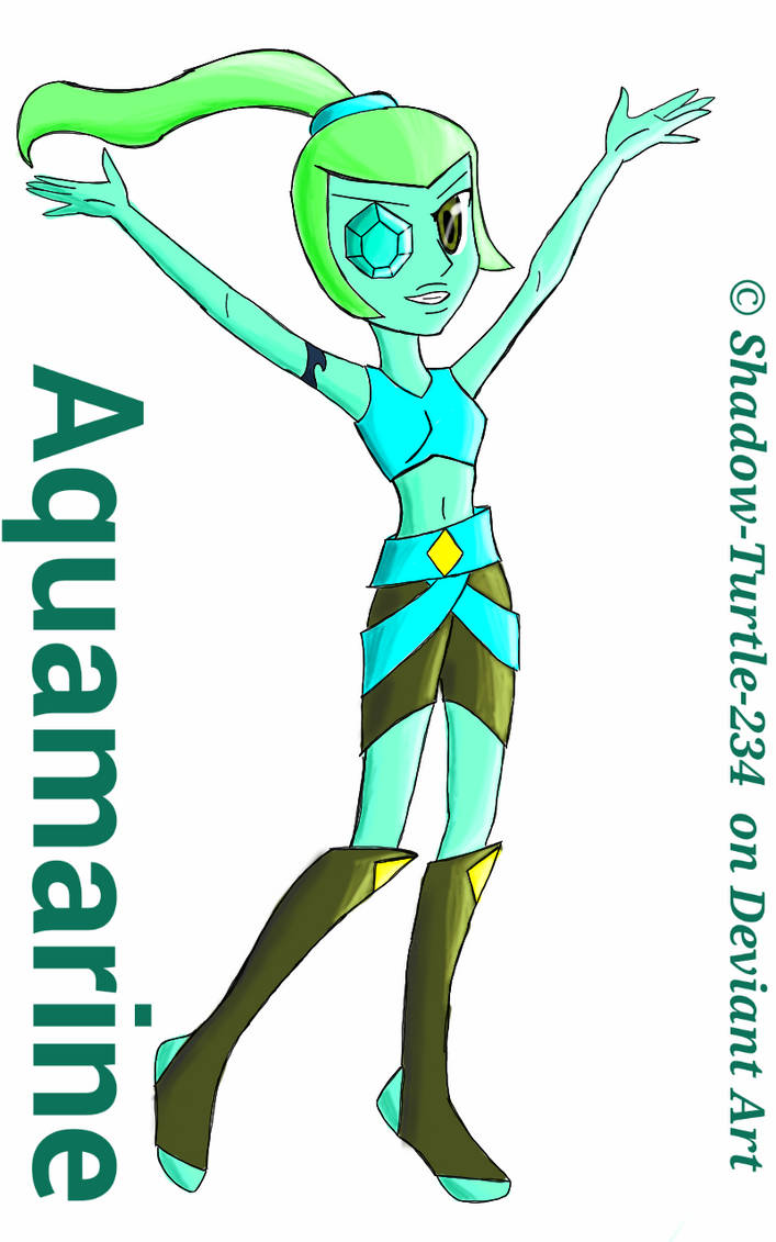Aquamarine Steven Universe Oc By Shade Tee 234 On Deviantart