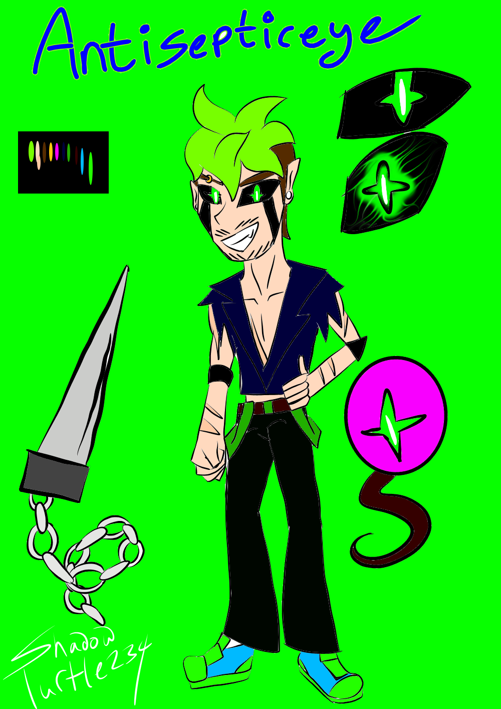 Antisepticeye Referenceecho By Shade Tee 234 On Deviantart