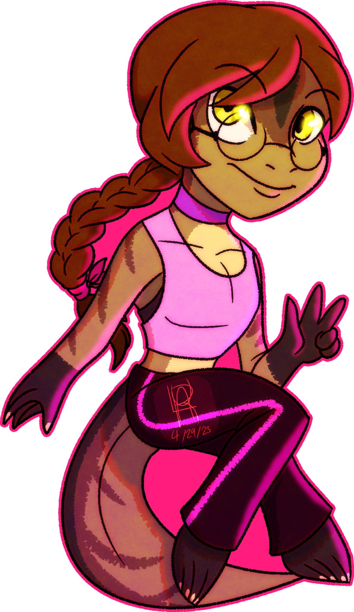Tmntmona Lisa Chibi By Shade Tee 234 On Deviantart