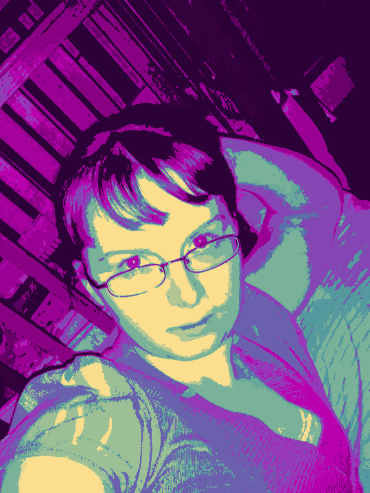 Purple And Blue Me By Llendowyn On Deviantart