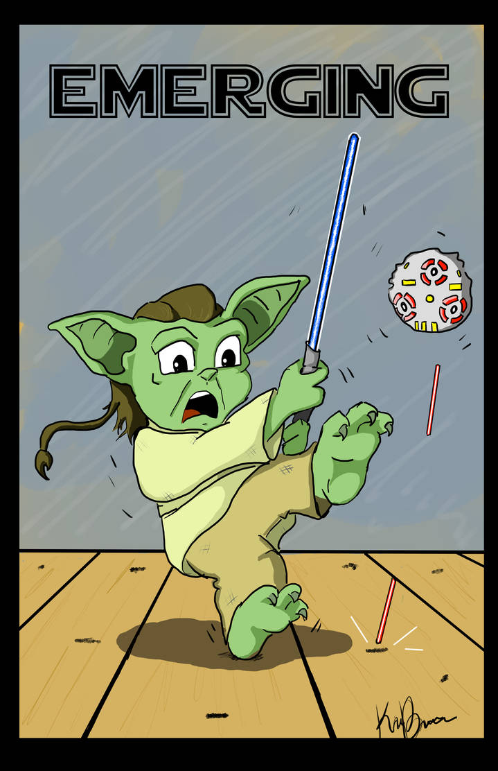 Yoda Emerging By Bodit On Deviantart