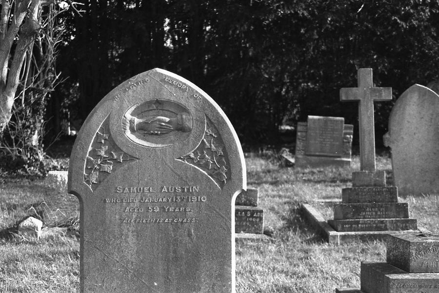 gravestone- Samuel Austin by madlilnerd on DeviantArt