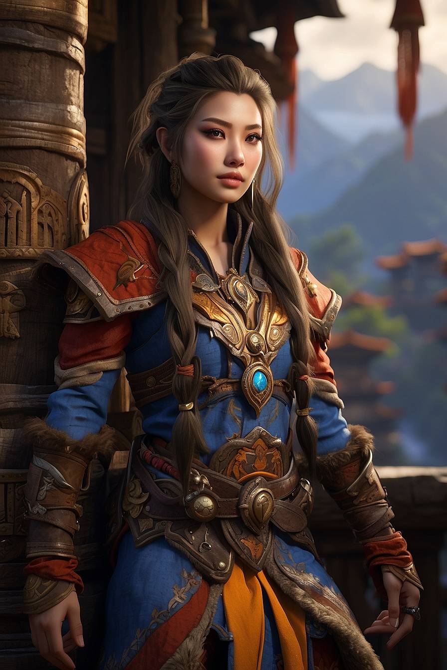 World Of Warcraft Inspired Monk 4 By Milenna2020 On Deviantart