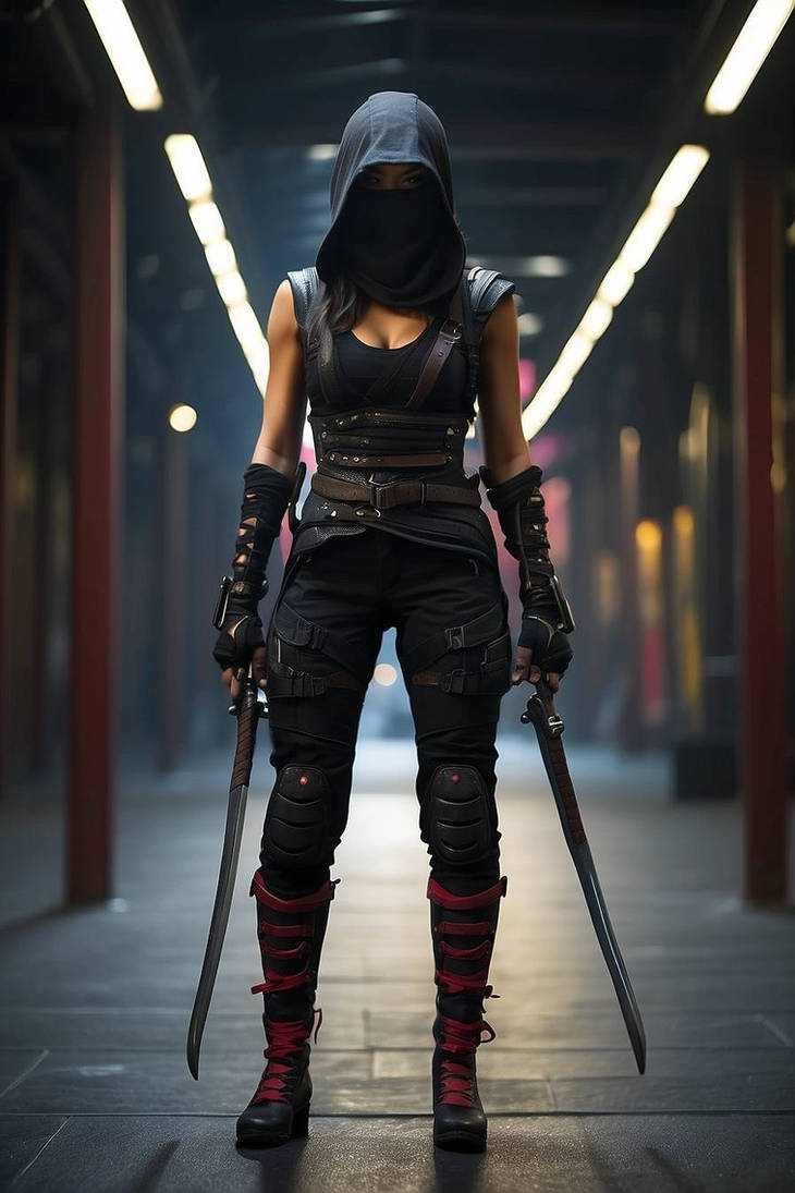 Modern Ninja Assassin 4 By Milenna2020 On Deviantart