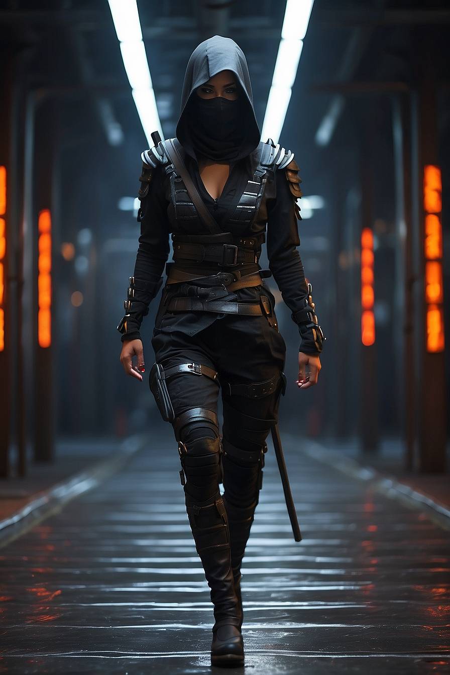 Modern Ninja Assassin 5 By Milenna2020 On Deviantart