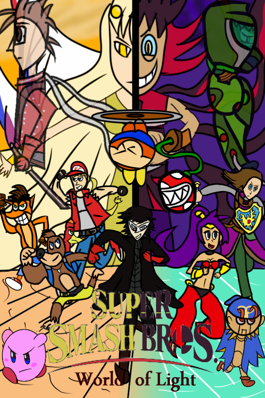 Super Smash Bros World Of Light Poster By Rasp10 On Deviantart