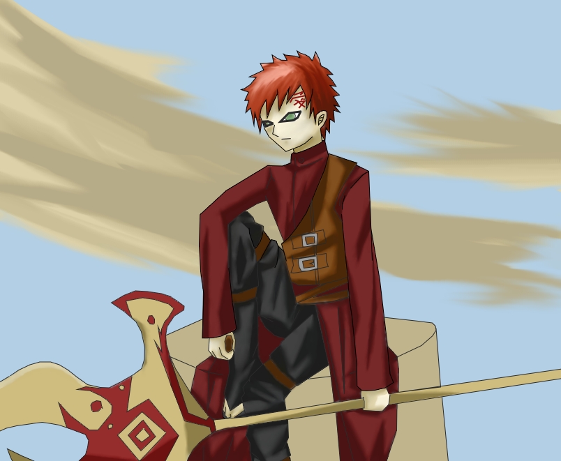 the_spear_of_shukaku by We-Love-Gaara-club on DeviantArt