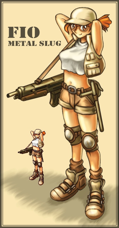 Metal Slugs Fio By Alexsanlyra On Deviantart