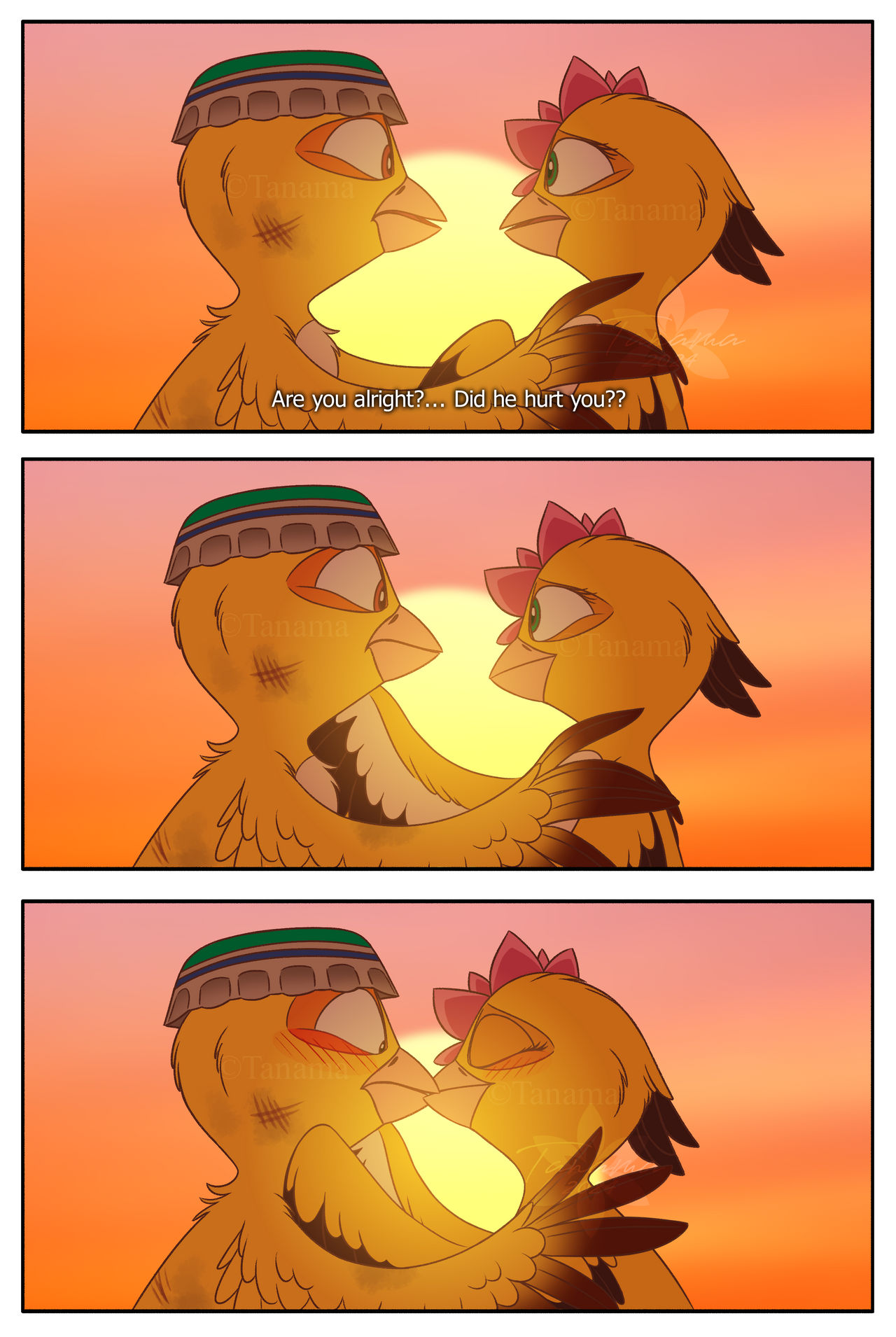 Reassurance by Tanamalioness on DeviantArt Reassurance by Tanamalioness on DeviantArt