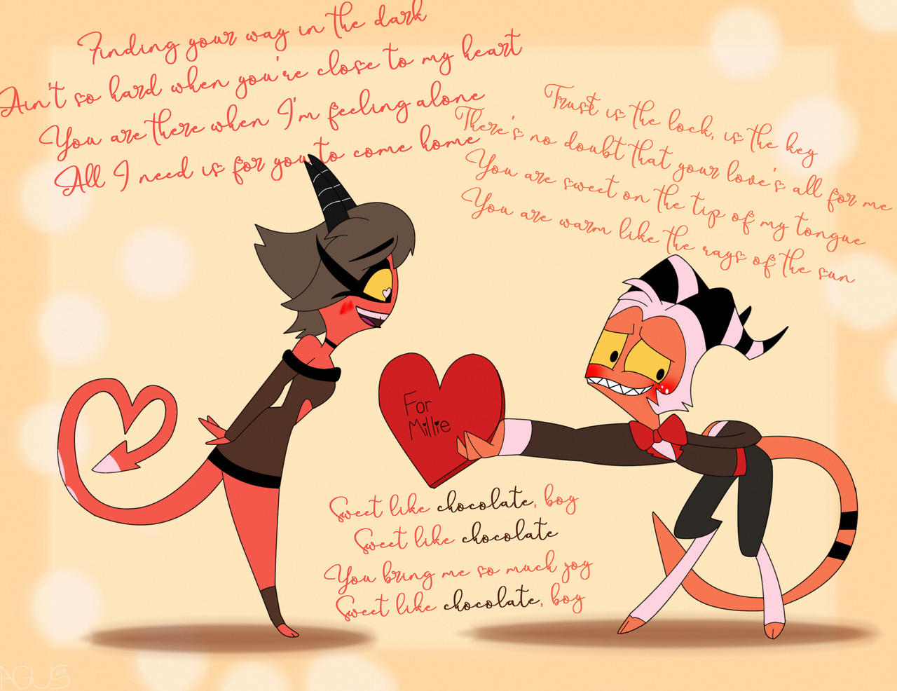 Sweet Like Chocolate By Agusthelatinfurry On Deviantart