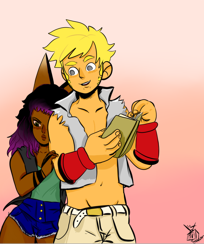 Rwby Sun And Blake By Cheesecakeodonovan On Deviantart