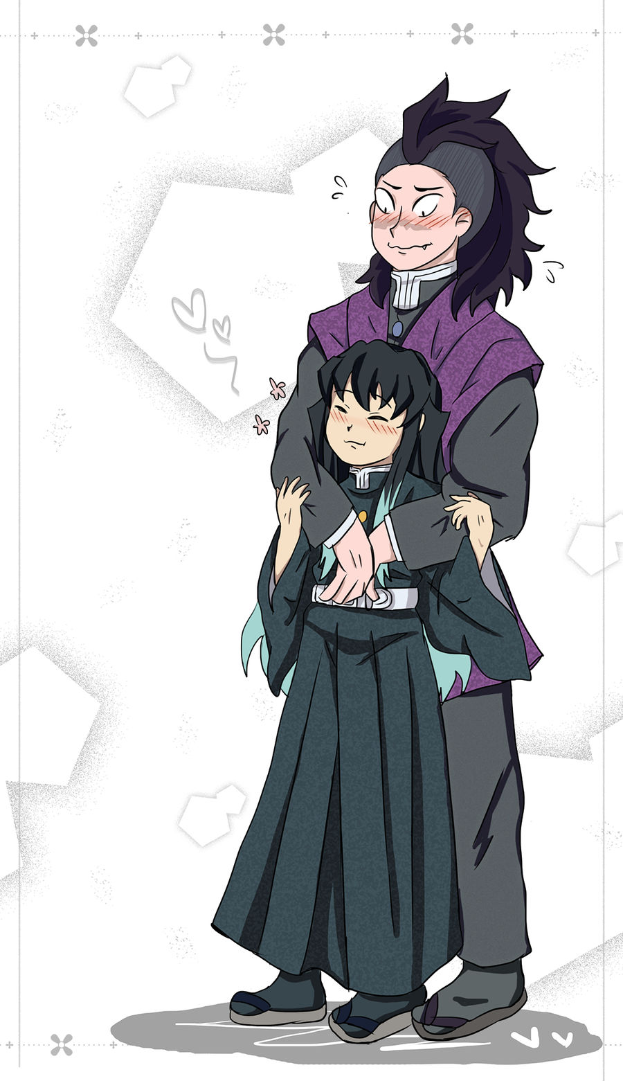 Genya X Muichiro By Sparxpunx On Deviantart