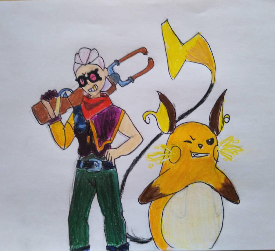 Brawl Stars X Pokemon Belle E Raichu By Gioelecusin On Deviantart